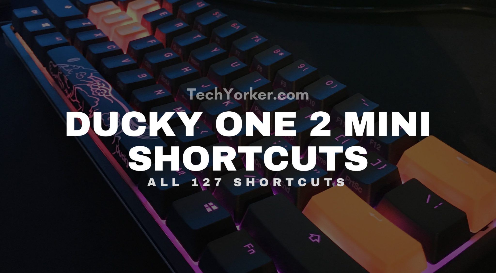 Royal Kludge RK61 Keyboard Shortcuts - GeekChamp