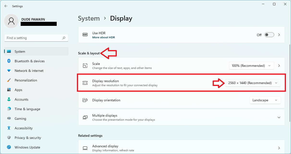 How to Change Screen Resolution in Windows 11 - GeekChamp