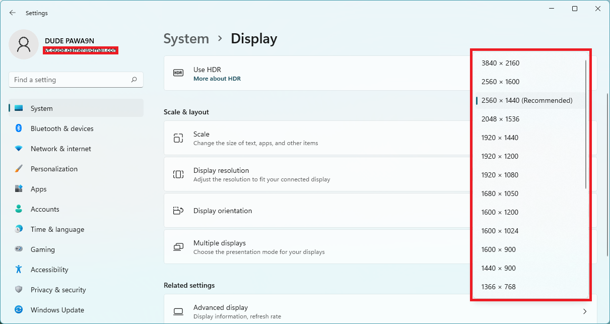 How to Change Screen Resolution in Windows 11 - GeekChamp