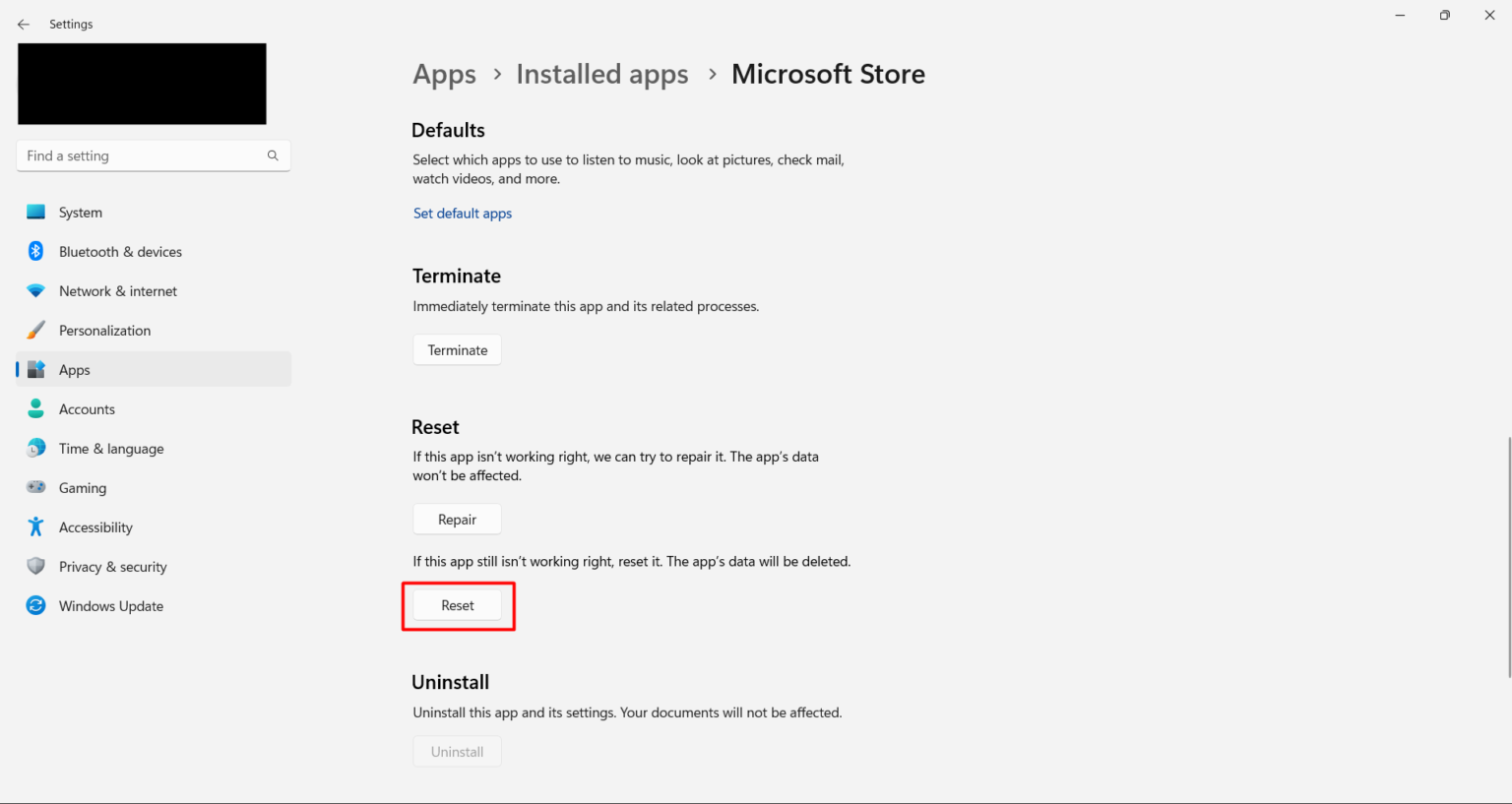 How to Fix Microsoft Store Not Working on Windows 11 - GeekChamp