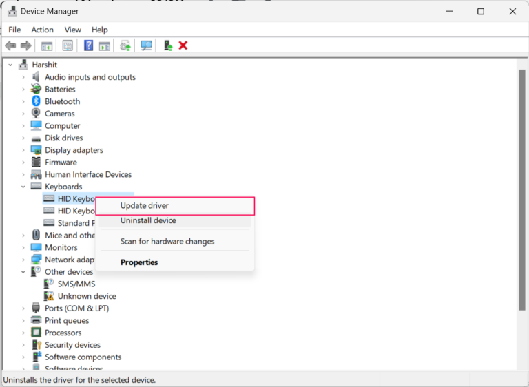 How To Fix Shift Key Not Working on Windows 11/10 - GeekChamp