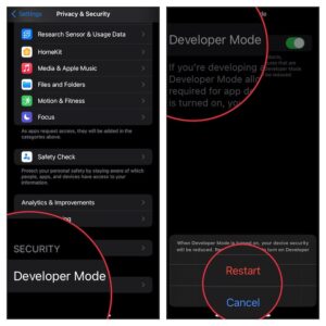 How to Enable Developer Mode on iPhone in iOS 17 - GeekChamp