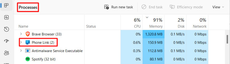 How to Fix Microsoft Phone Link Not Working in Windows 11 - GeekChamp