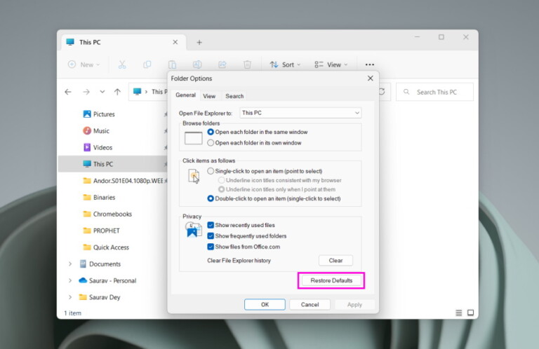How to Fix Preview Pane Not Working in Windows 11 - GeekChamp