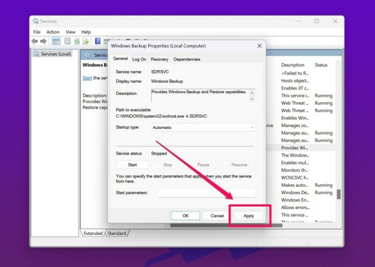How to Fix Backup Not Working in Windows 11 - GeekChamp
