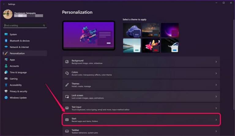 How to Change Pinned or Recommended Rows in Windows 11 Start Menu ...