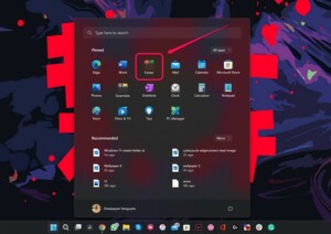 How to Create App Folders In Windows 11 Start Menu