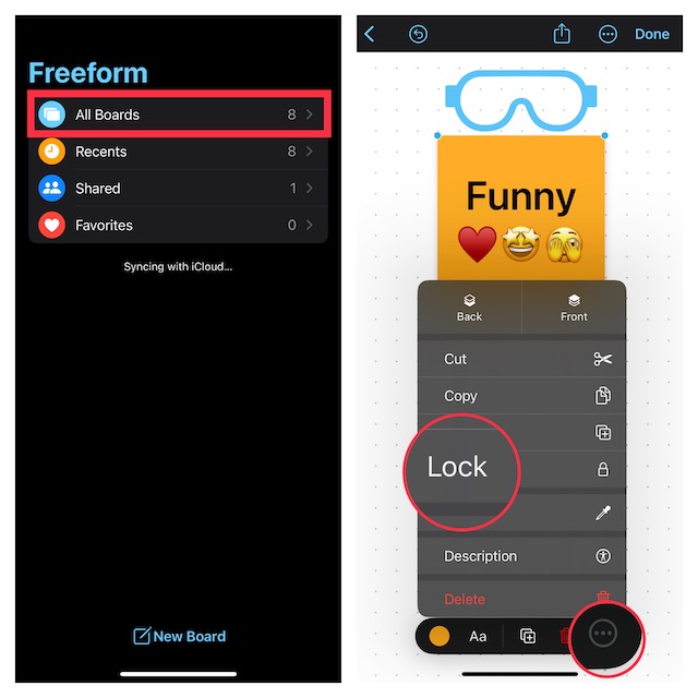 How To Lock Sticky Notes In Freeform On IPhone IPad And Mac GeekChamp