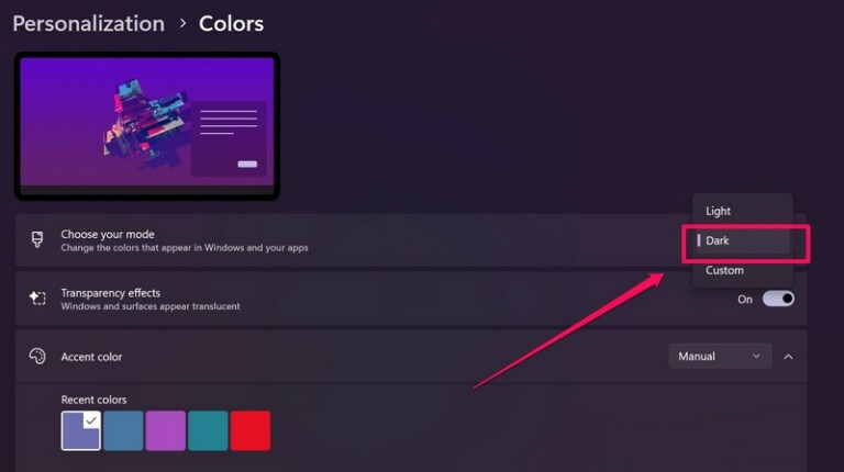 How to Fix Task Manager Dark Mode Not Working in Windows 11 - GeekChamp