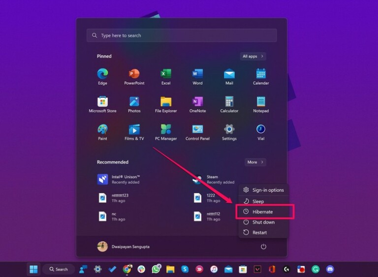 How to Enable or Disable Hibernate Mode in Windows 11 - GeekChamp
