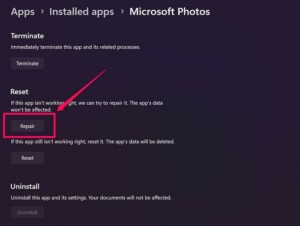 How to Fix Photos App Not Working in Windows 11 - GeekChamp