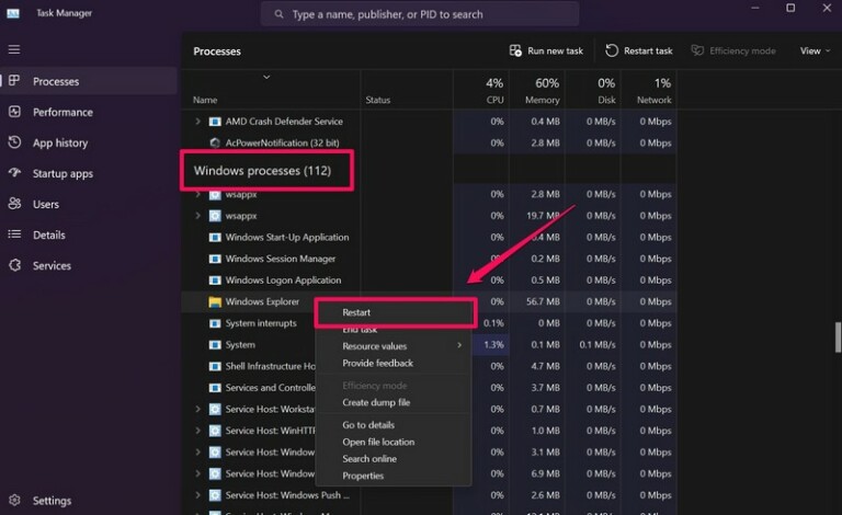 How to Fix Jump Lists Not Working in Windows 11 - GeekChamp