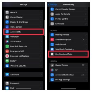 How to Enable Live Captions on iPhone in iOS 17 - GeekChamp