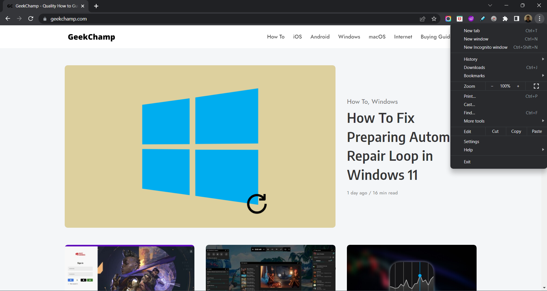 Best Browsers For Windows 11 - GeekChamp