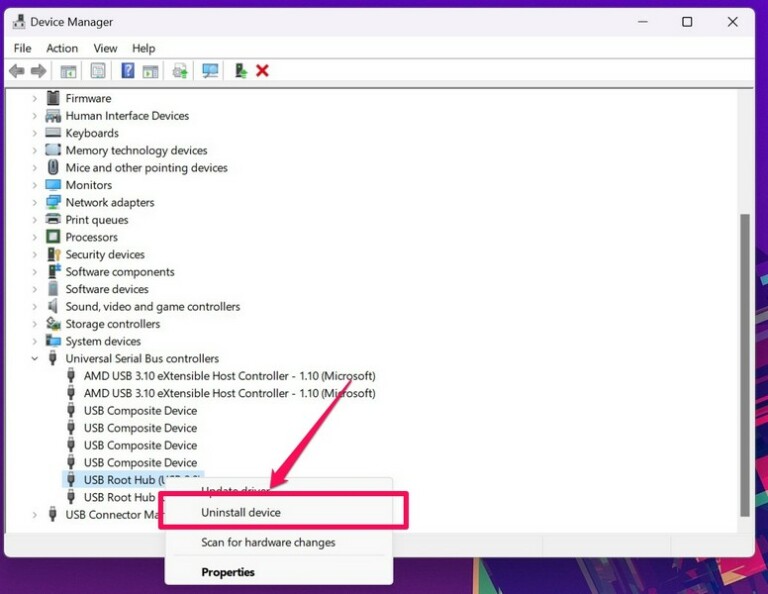 How to Fix USB Port Not Working in Windows 11 - GeekChamp