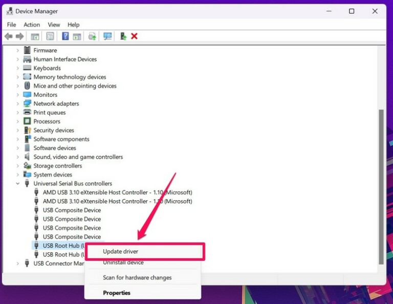 How to Fix USB Port Not Working in Windows 11 - GeekChamp