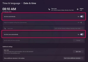 How to Fix Time Sync Not Working in Windows 11 - GeekChamp