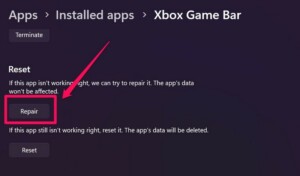 How to Fix Xbox Game Bar Not Working in Windows 11 - GeekChamp