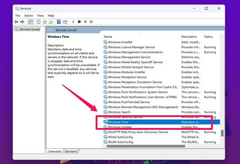 How to Fix Time Sync Not Working in Windows 11 - GeekChamp