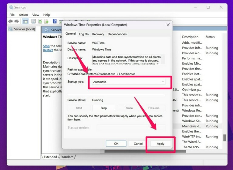 How to Fix Time Sync Not Working in Windows 11 - GeekChamp