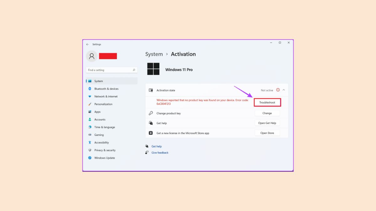 How To Fix Activation Key Not Working In Windows 11 - GeekChamp