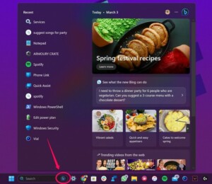 How to Enable and Use the New AI-Powered Bing Search Box in Windows 11 Taskbar - GeekChamp