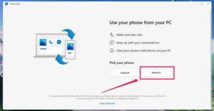 How to Set Up and Use Phone Link for iOS in Windows 11 - GeekChamp