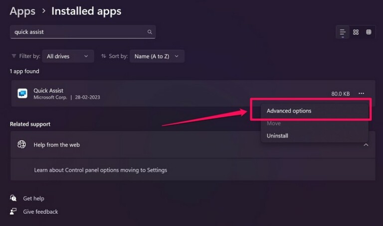 How to Fix Quick Assist Not Working in Windows 11 - GeekChamp