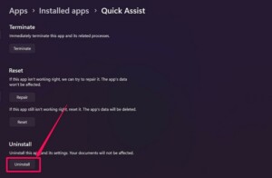 How to Fix Quick Assist Not Working in Windows 11 - GeekChamp