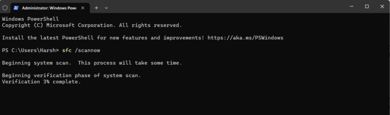 How To Fix Powershell Not Working In Windows 11 Geekchamp