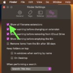 How to Show or Hide File Extensions on Mac in macOS 14 Sonoma - GeekChamp