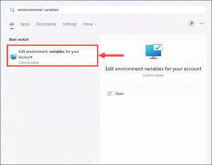 How to Fix Environment Variables Not Working in Windows 11 - GeekChamp