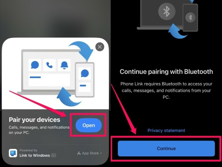 How to Set Up and Use Phone Link for iOS in Windows 11 - GeekChamp