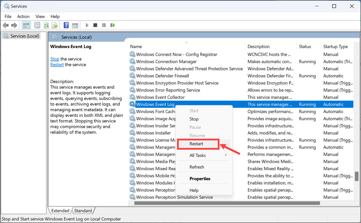 How to Fix Event Viewer Not Working in Windows 11 - GeekChamp