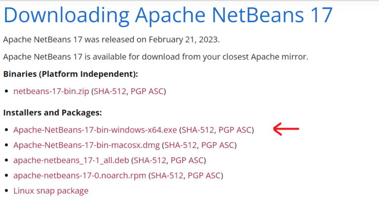 How to Install NetBeans for Java Programming on Windows 11 - GeekChamp