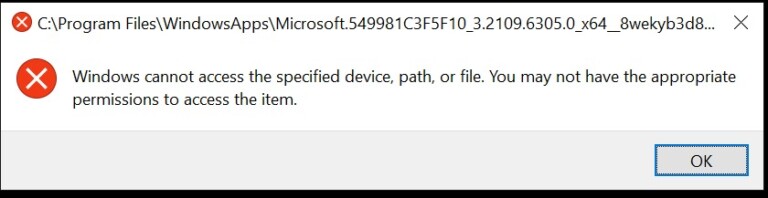 How To Fix Windows Cannot Access The Specified Device Path Or File” Error Geekchamp