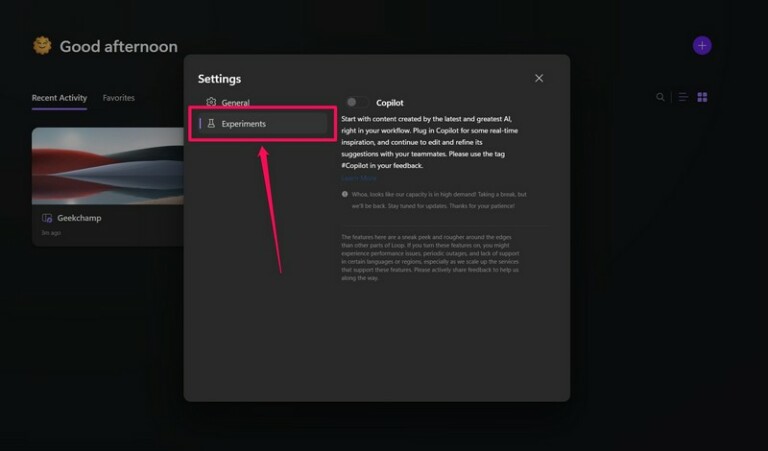 How to Use Microsoft Loop - GeekChamp