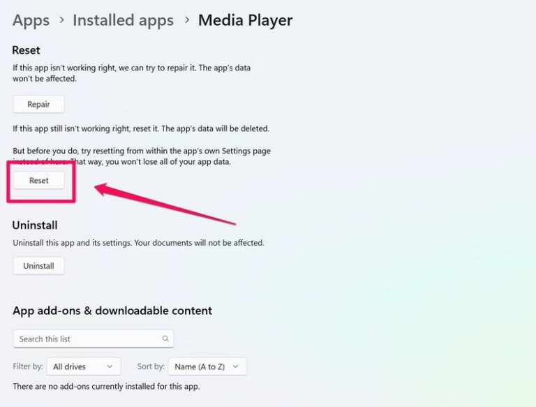 How to Fix Media Player Not Working in Windows 11 - GeekChamp