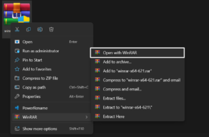 How to Install and Use WinRAR in Windows 11 - GeekChamp