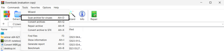How to Install and Use WinRAR in Windows 11 - GeekChamp