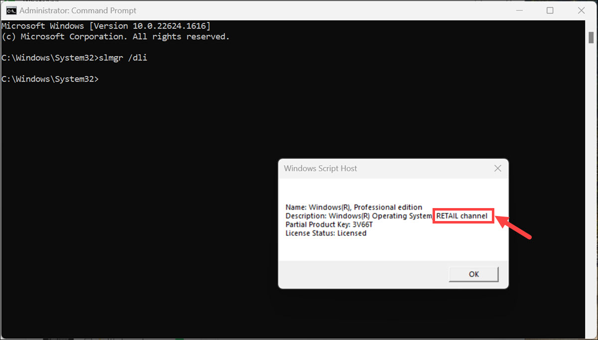 How to Check if Your Windows License Is Retail, OEM, or Volume - GeekChamp