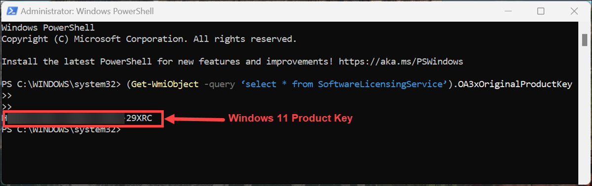 How to Find Windows 11 Product Key - GeekChamp