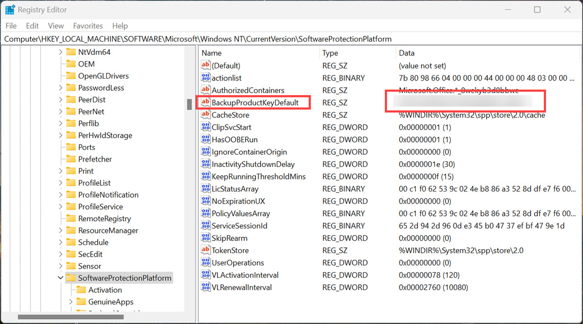How to Find Windows 11 Product Key - GeekChamp