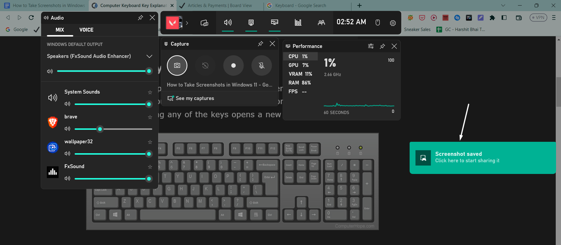 How to Take Screenshots in Windows 11 - GeekChamp