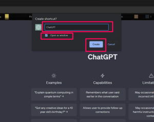 How to Install and Use ChatGPT as an App on Windows 11/10 - GeekChamp