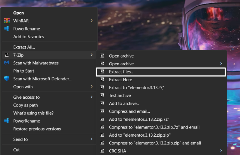 How To Install and Use 7-Zip on Windows 11 - GeekChamp