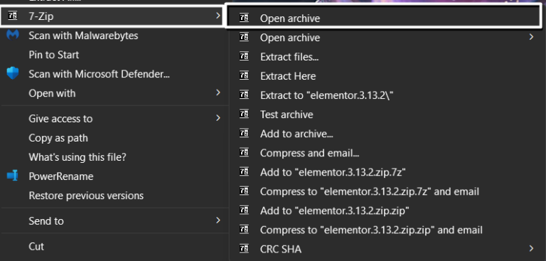 How To Install and Use 7-Zip on Windows 11 - GeekChamp