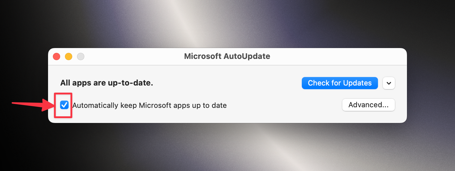 How to Stop Microsoft AutoUpdate on Mac in macOS 14 Sonoma - GeekChamp