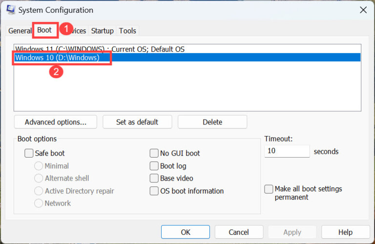 How to Fix Dual Boot Menu Not Showing in Windows 11 - GeekChamp