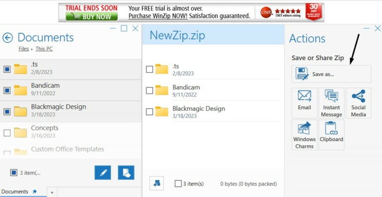 How To Install and Use WinZip on Windows 11 - GeekChamp